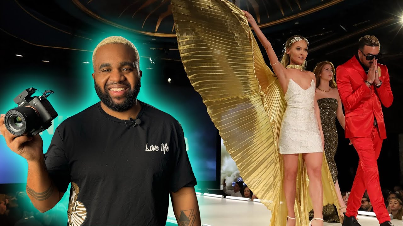 How to Shoot Fashion Week Runway Shows for Beginners - YouTube