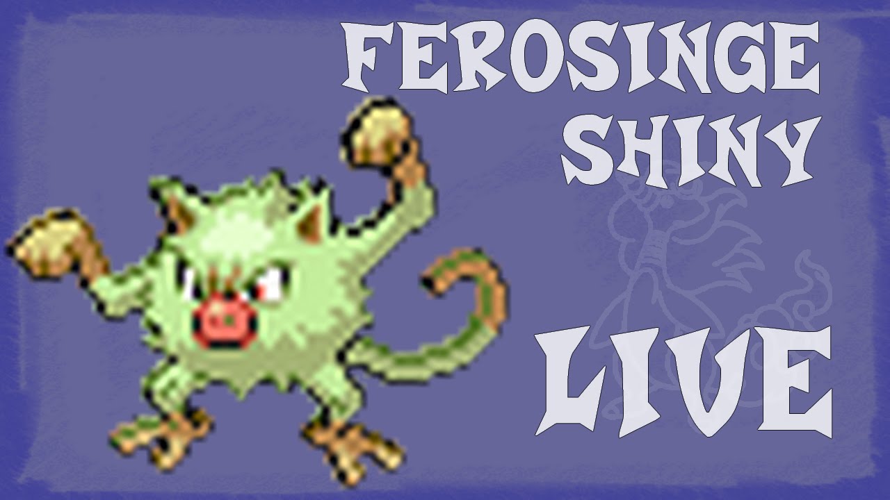 Férosinge Shiny (Mankey) in 117 encounters navidex - Pokemon ORAS ...