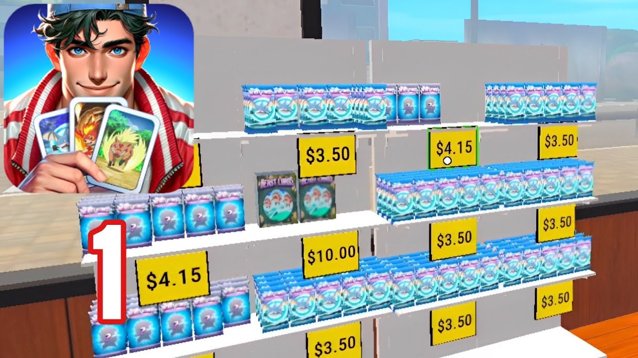 TCG Card Supermarket Simulator - Part 1 - Gameplay Walkthrough - Level ...