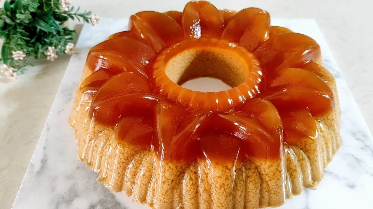 PUDING GULA MERAH JADUL || PUDING SANTAN GULA MERAH - YouTube