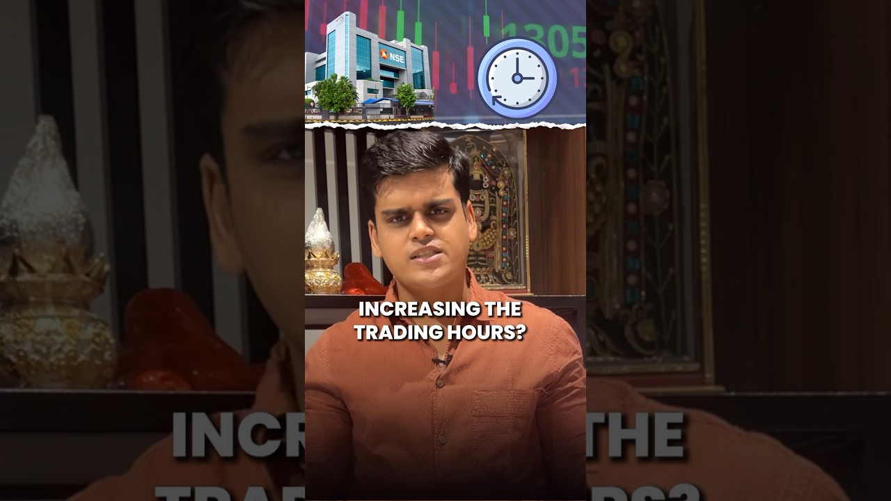 Extension in trading hours ? Should it happen or not? Let me know in ...