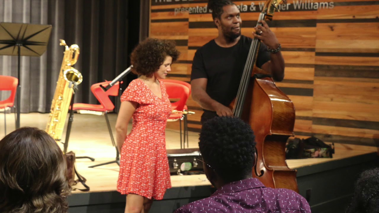 Cyrille Aimee and Jonathan Michel perform Easy Living at the Sanaa ...