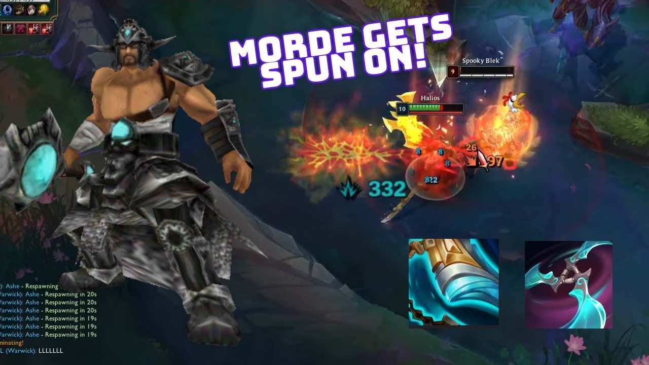 Morde Gets Spun On! | League Of Legends! - YouTube