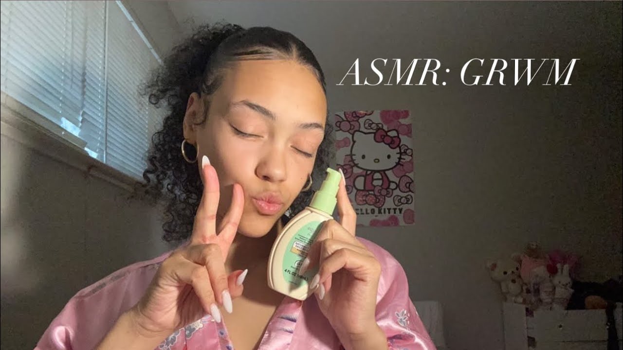 ASMR: Grwm ~ My everyday makeup routine - YouTube