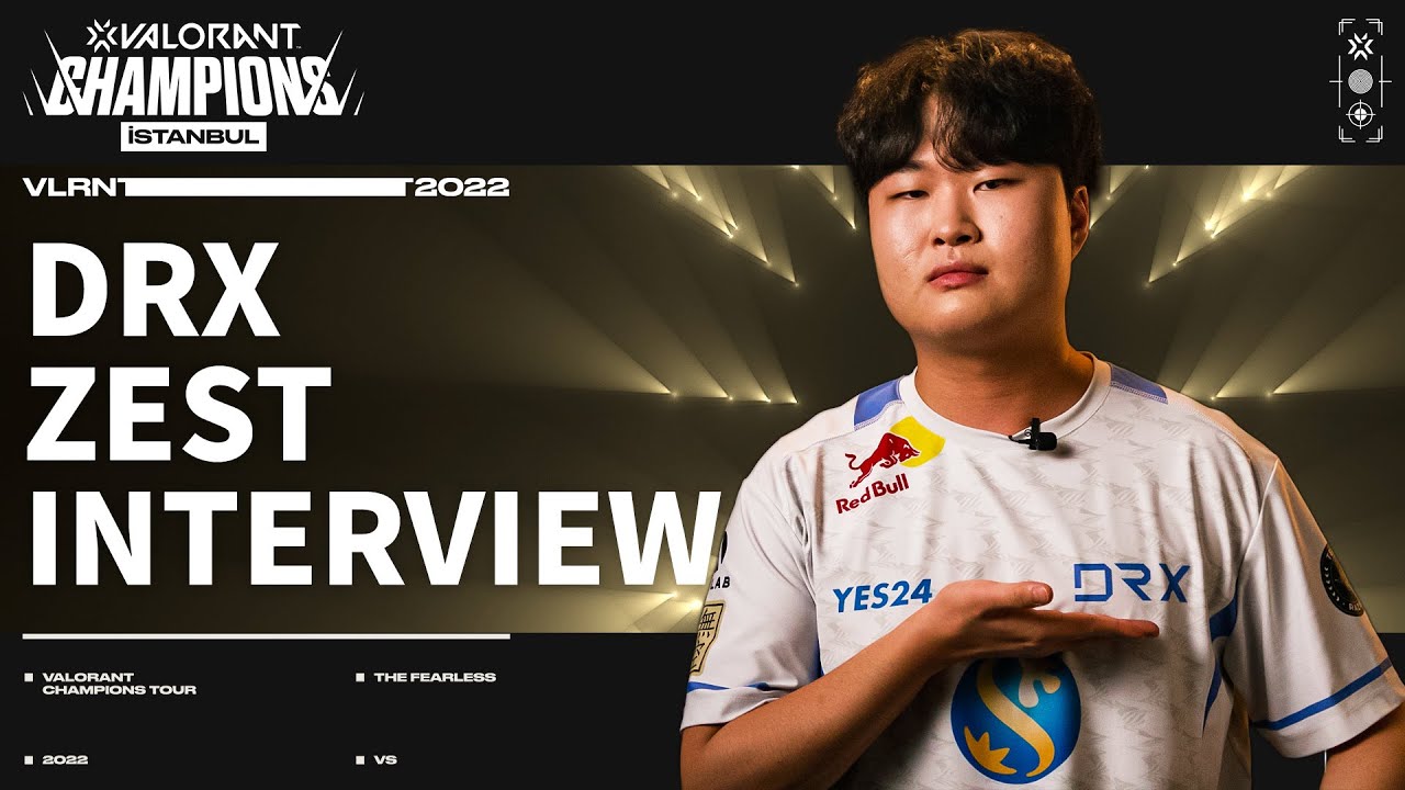 VALORANT CHAMPIONS - PLAYER INTERVIEW Zest - YouTube