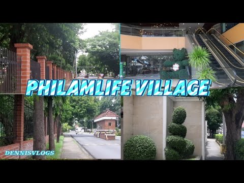 AFTERNOON WALK AT PHILAMLIFE VILLAGE & VISTA MALL, LAS PIÑAS CITY - YouTube