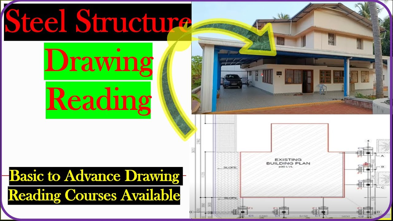 Steel Structure Drawing l Drawing Reading of Steel Structure l PEB L ...
