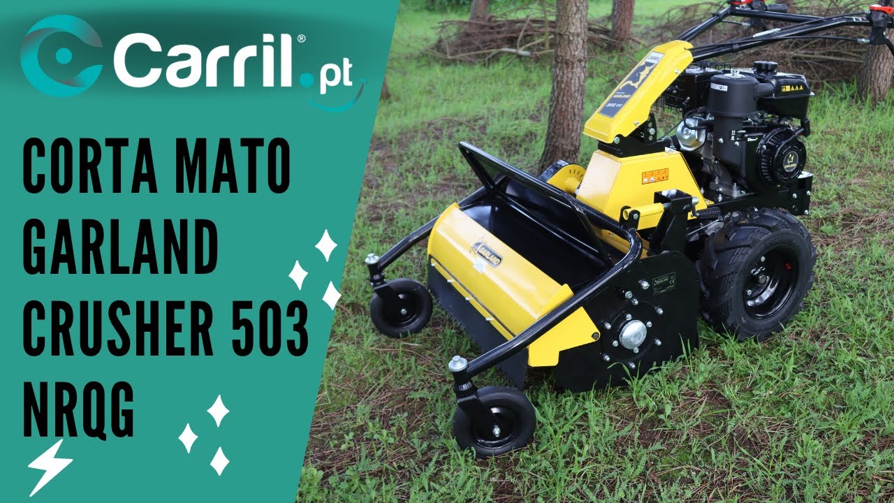 Corta Mato Garland CRUSHER 503 NRQG V211 - YouTube