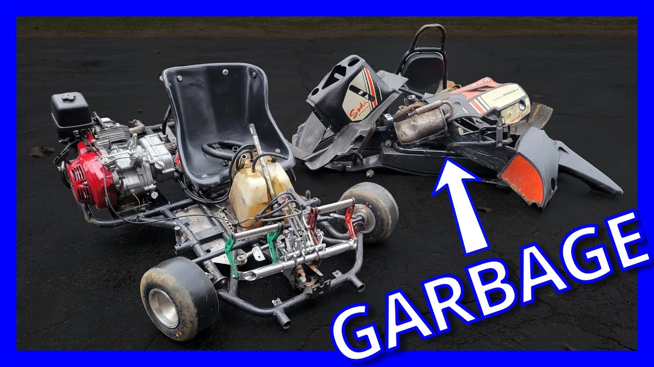 Tearing Down The Go Kart! What Did I Break? (Part 3) - YouTube