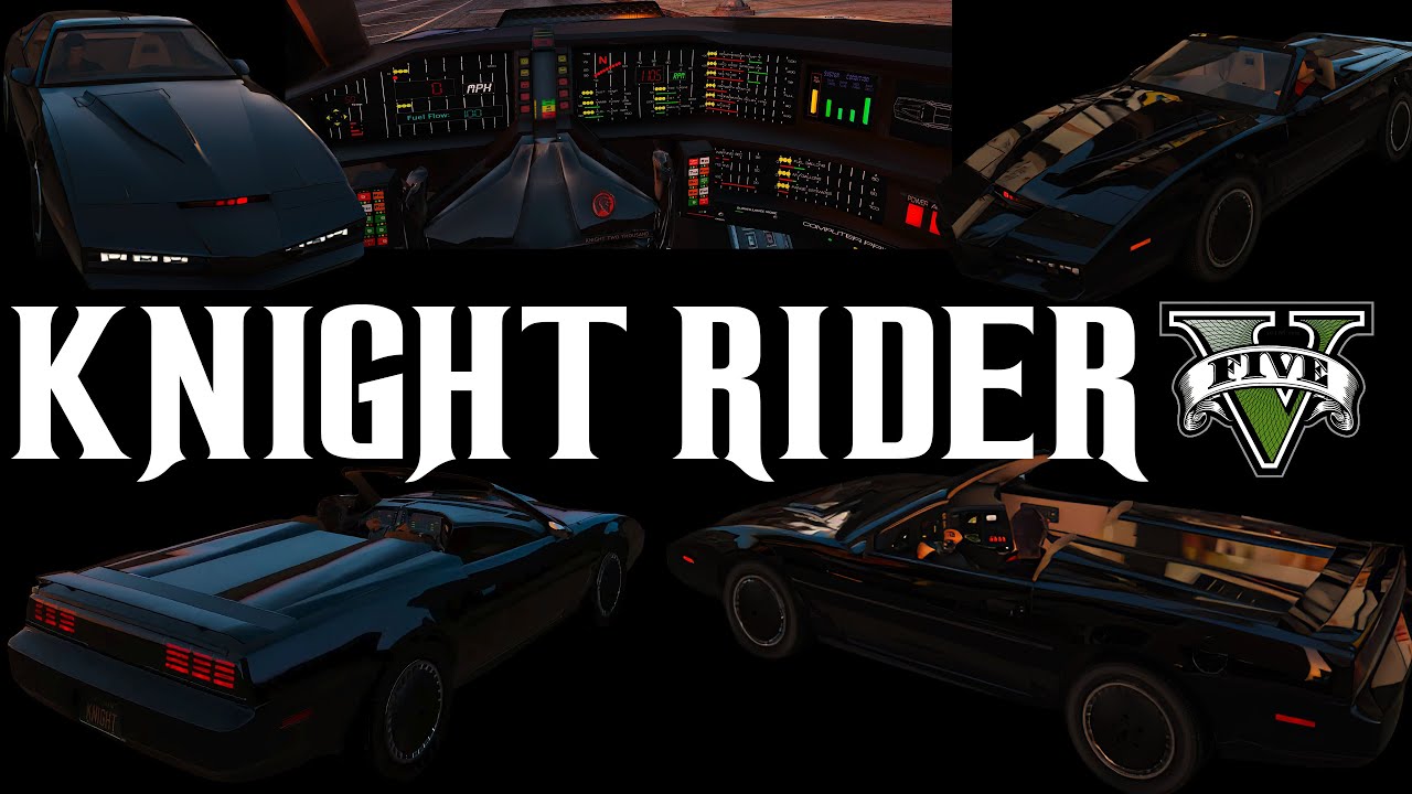 GTA 5 Knight Rider Mod v3.9.5 Animations Update - YouTube