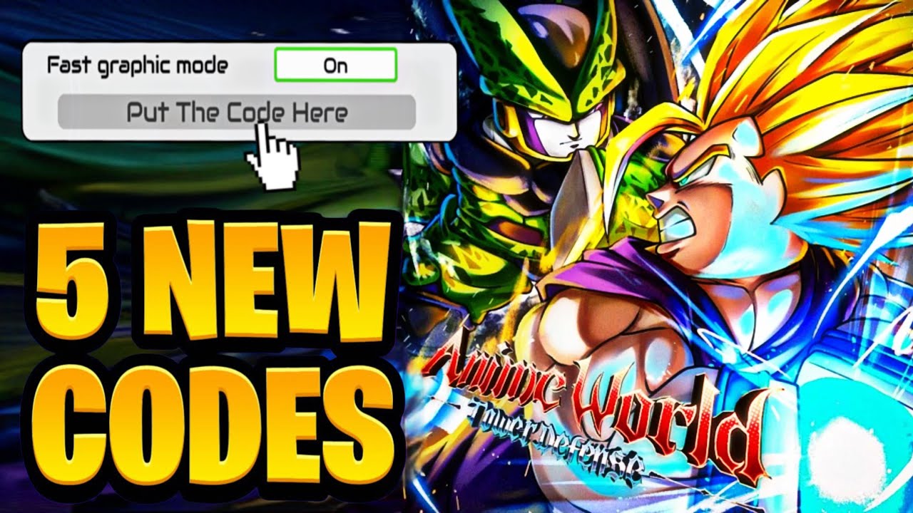 ⚠️NEW⚠️ ROBLOX ANIME WORLD TOWER DEFENSE CODES 2025 - ANIME WORLD TOWER ...