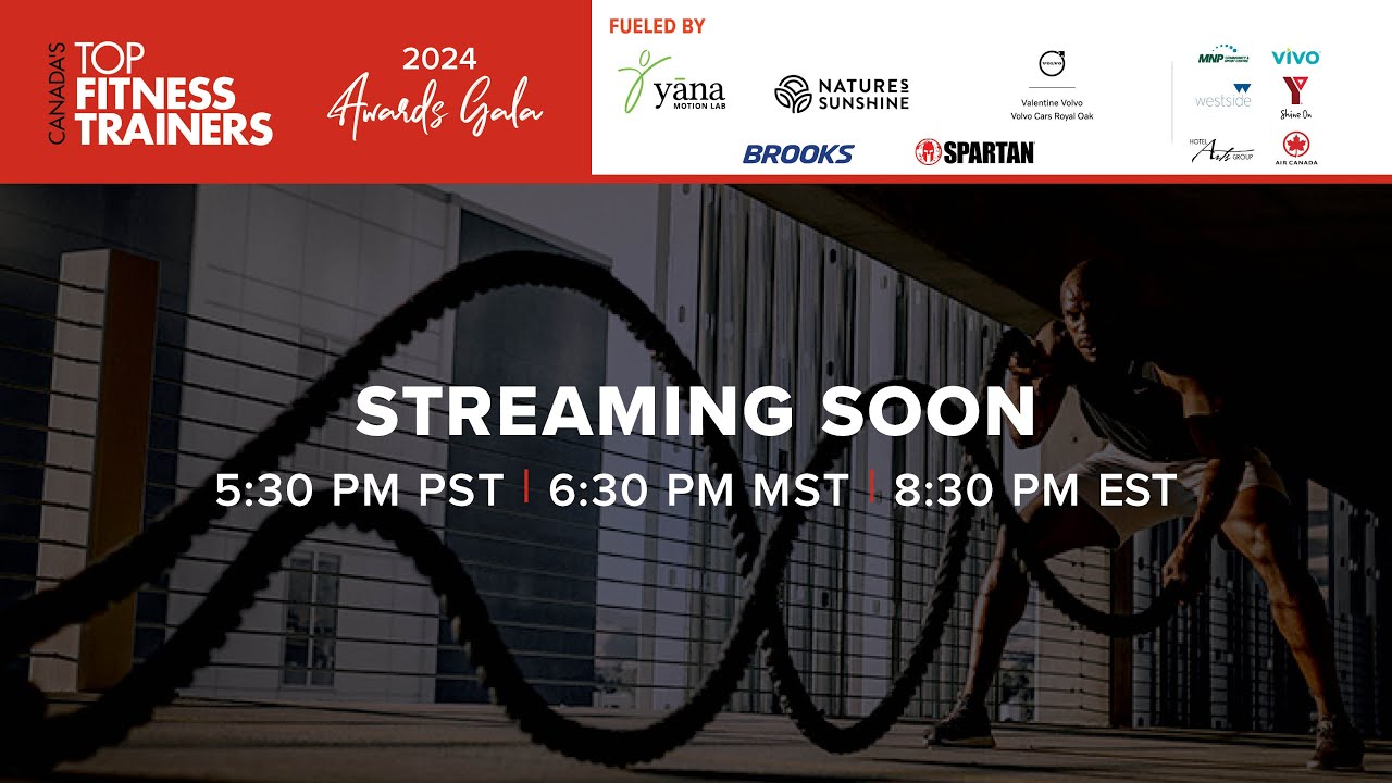 2024 IMPACT Magazine's Canada's Top Fitness Trainers Awards Gala - YouTube