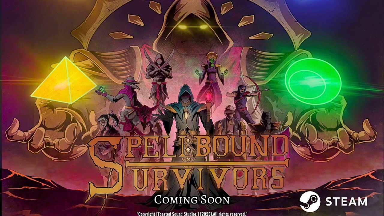 Reagiamo Al Trailer Di Questo Nuovo Bullet Hell - SPELLBOUND SURVIVORS - YouTube