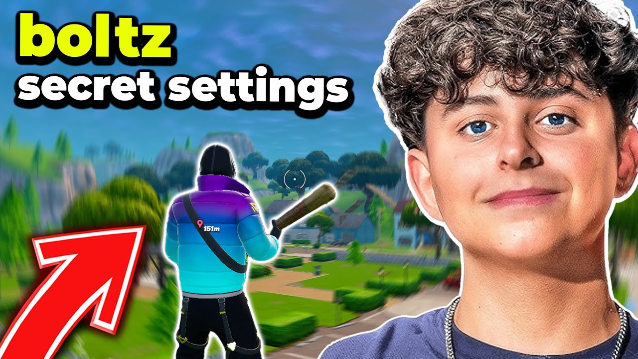 Boltz Reveals NEW Settings Fortnite Chapter 6! (UPDATED 2025) - YouTube