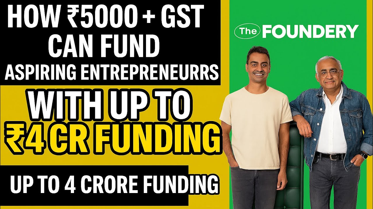 How ₹5000 Can Unlock ₹4 Crore Funding for Aspiring Entrepreneurs | The ...