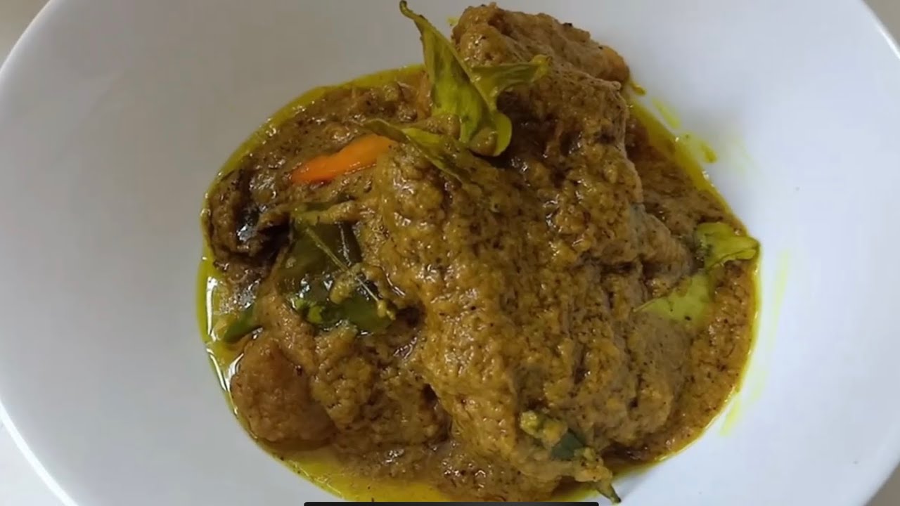 Masak Apa Masak Mystyle Rendang Ayam Boyan - Bawean Chicken Rendang aka ...