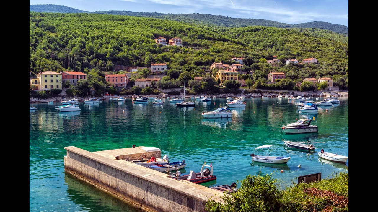 Sveta Marina Istra (beach, camp, port) - YouTube