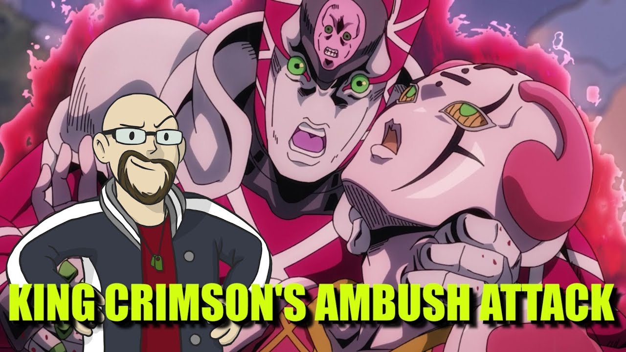 King Crimson's Ambush Attack - JoJo's Bizarre Adventure: Golden Wind ...