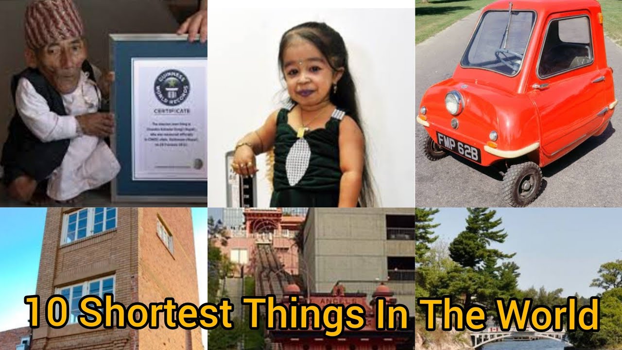 10 Shortest Things In The World | Creative Bharat - YouTube