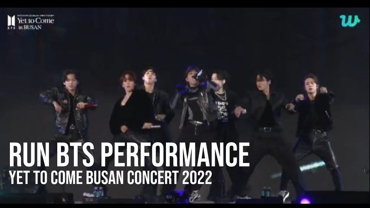 [FULL] RUN BTS (달려라 방탄) Performance - Yet to Come Busan Concert 2022 ...