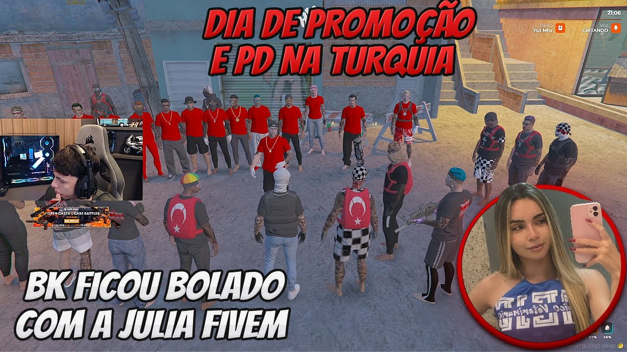 DIA DE PROMOÇÃO E PD NA TURQUIA | BK FICOU BOLADO COM A JULIA FIVEM ...
