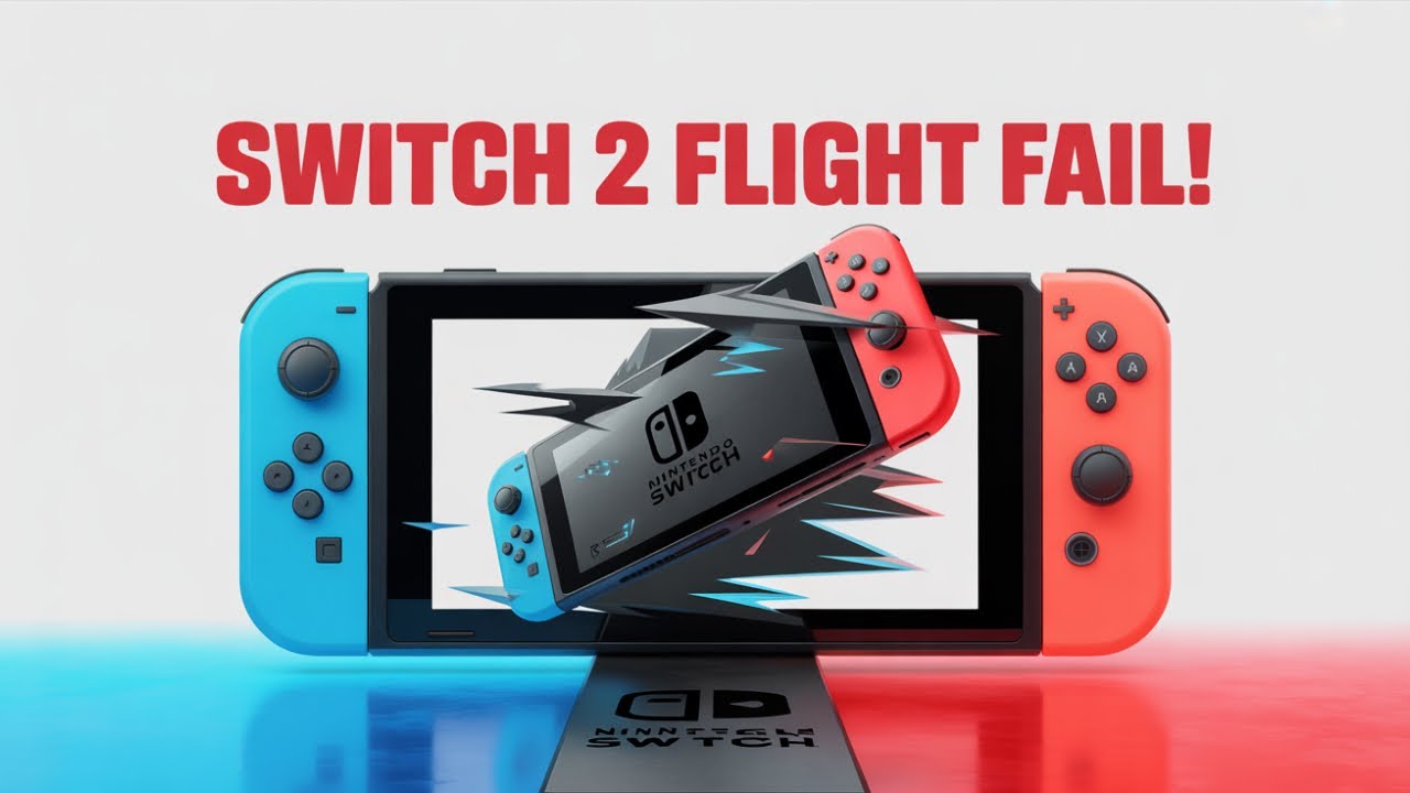 NINTENDO Switch 2 FLIGHT MODE Disaster What Went Wrong? - YouTube