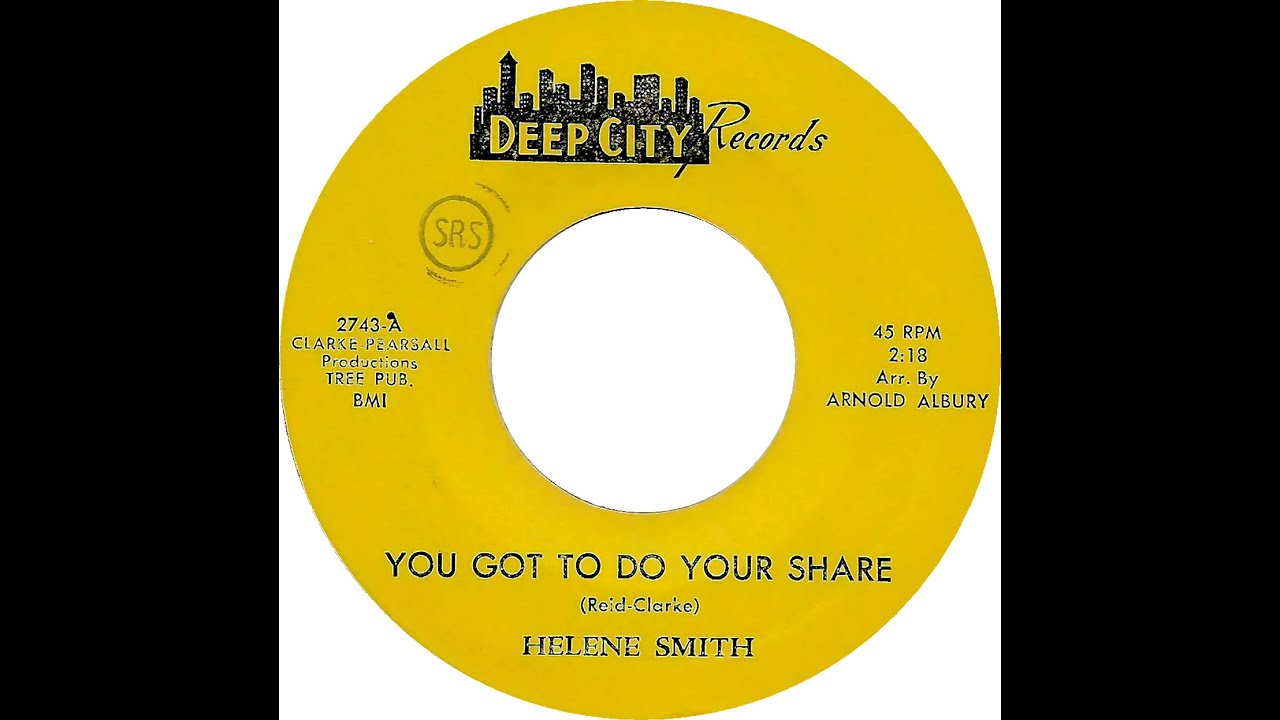 HELENE SMITH & GROUP YOU GOT TO DO YOUR SHARE - YouTube