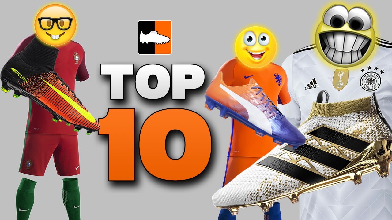 Top 10 International Kit & Boot Combinations! Football Shirts & Soccer ...