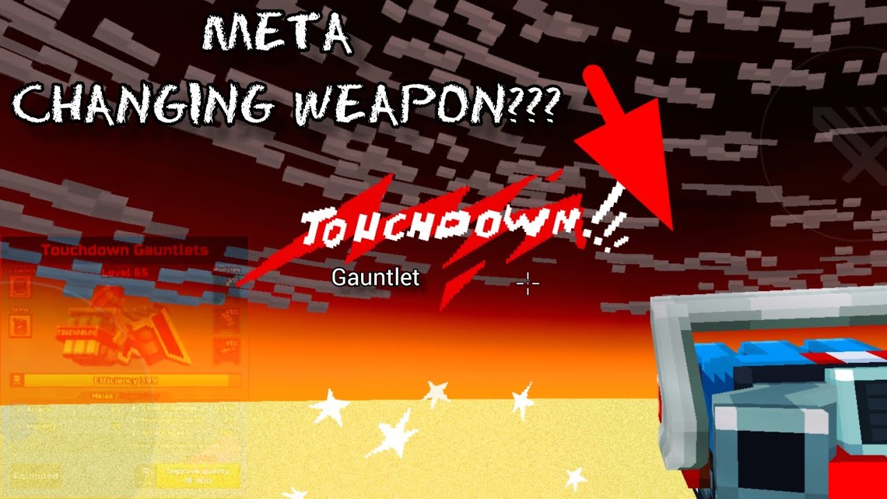 Touchdown Gauntlet MOST broken thing EVER?!? - pixel gun 3d ...