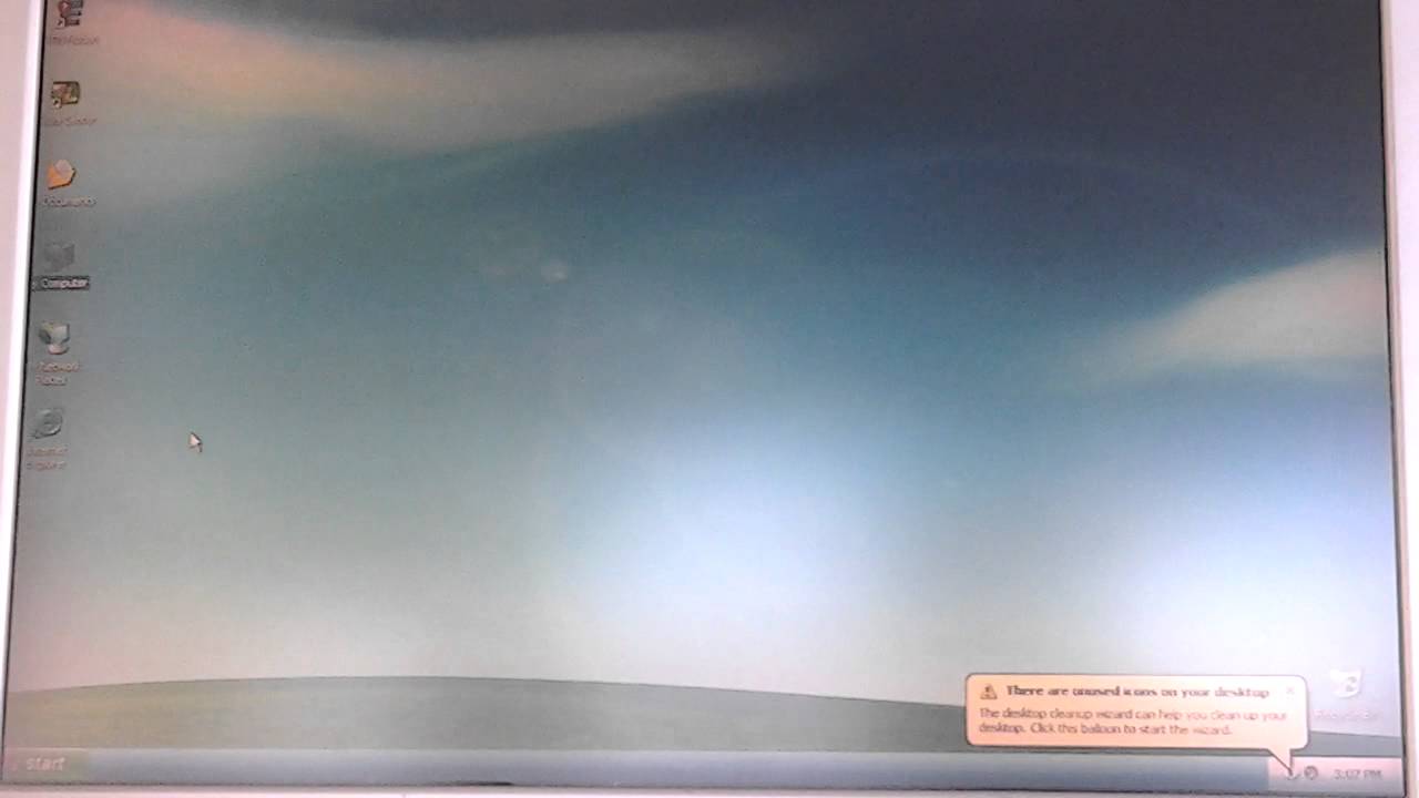 My Old PC Booting Up and Shutting Down - YouTube