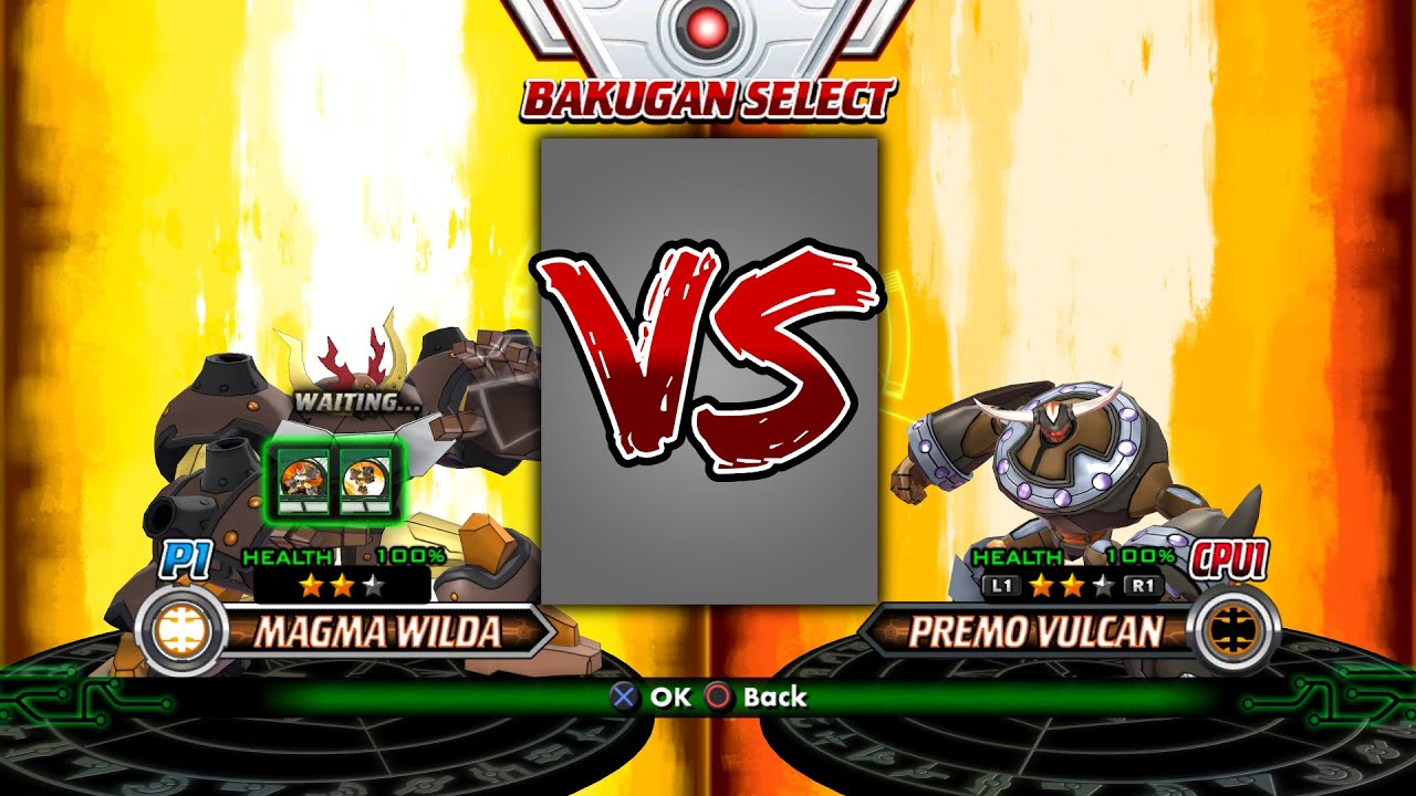 Magma Wilda vs Premo Vulcan - Bakugan: Defenders of the Core - YouTube