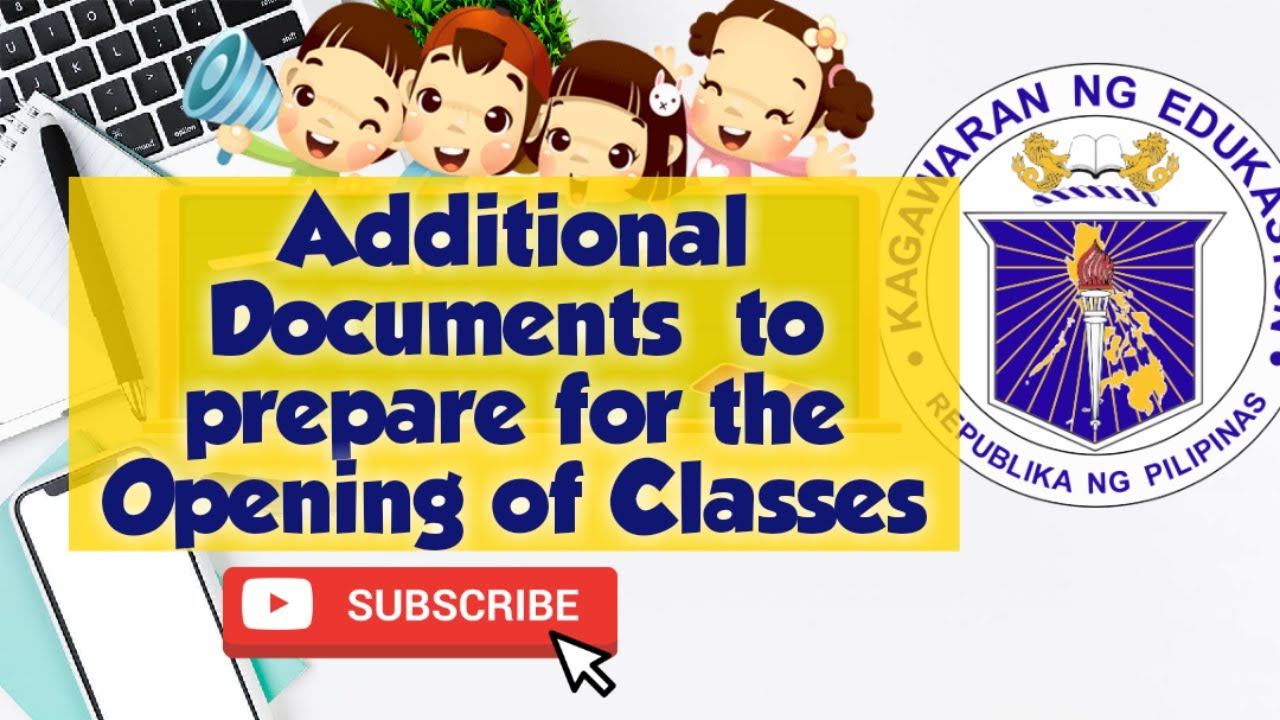 Additional Documents To Prepare For Class Opening YouTube Additional Documents To Prepare For Class Opening YouTube