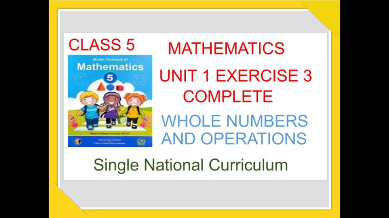 class 5 maths unit 1 exercise 3, maths class 5 unit 1 Ex 3, class 5 maths chapter 1 ex 3 ...