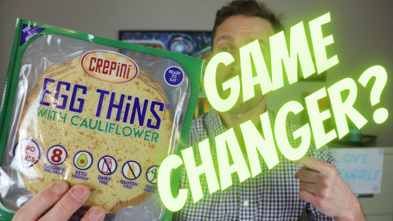 Crepini Egg Thins - Are these wraps a keto game changer? - YouTube