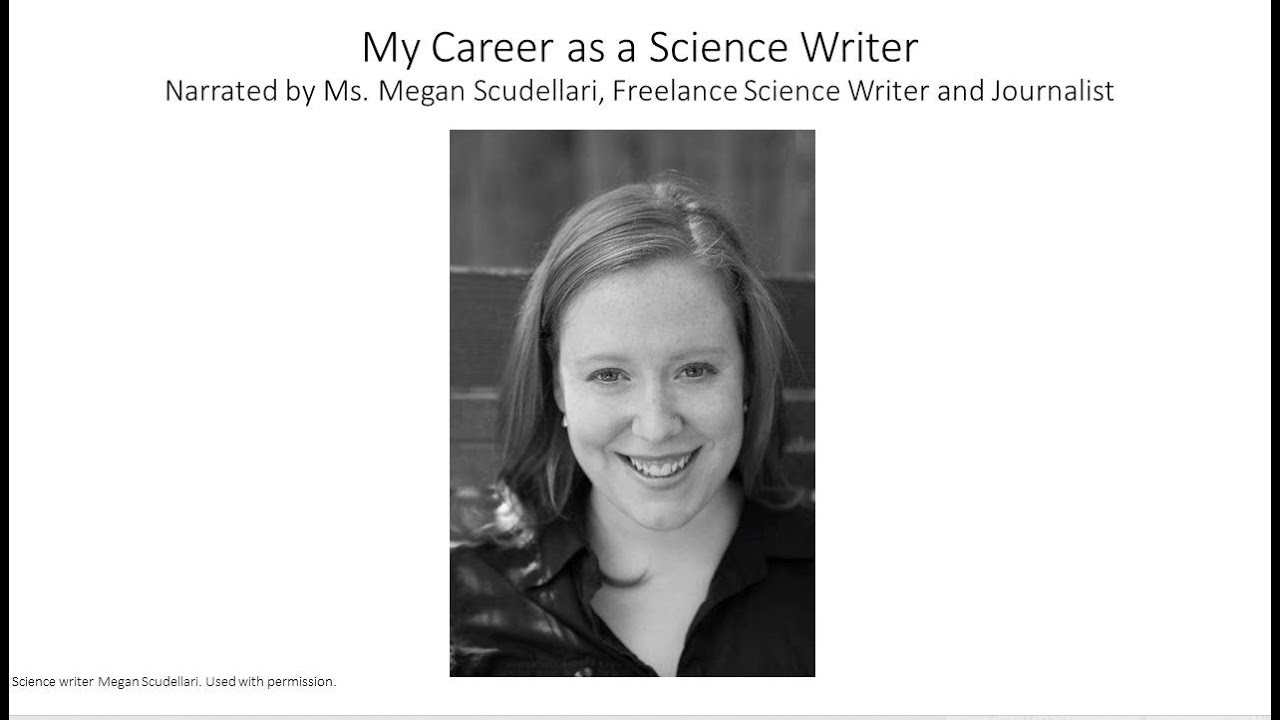 Career Connection with Science Writer Megan Scudellari - YouTube