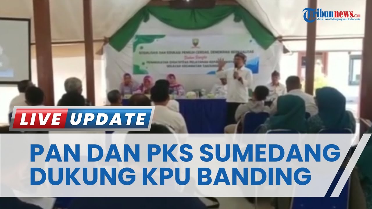 PAN dan PKS Sumedang Mendukung KPU Ajukan Banding atas Putusan PN ...