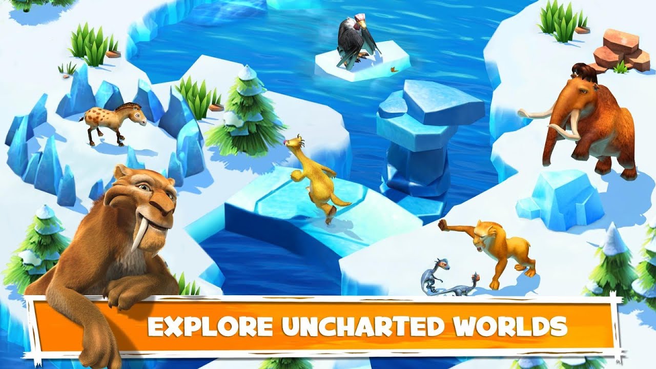 Juego Ice Age Adventures jugandolo en mi android - YouTube