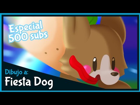 Dibujo a Fiesta Dog [Dibujo][NyanCat] - YouTube