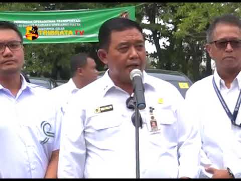 Launching GRAB Divtro Inkoppol Bandara Soekarno Hatta - YouTube