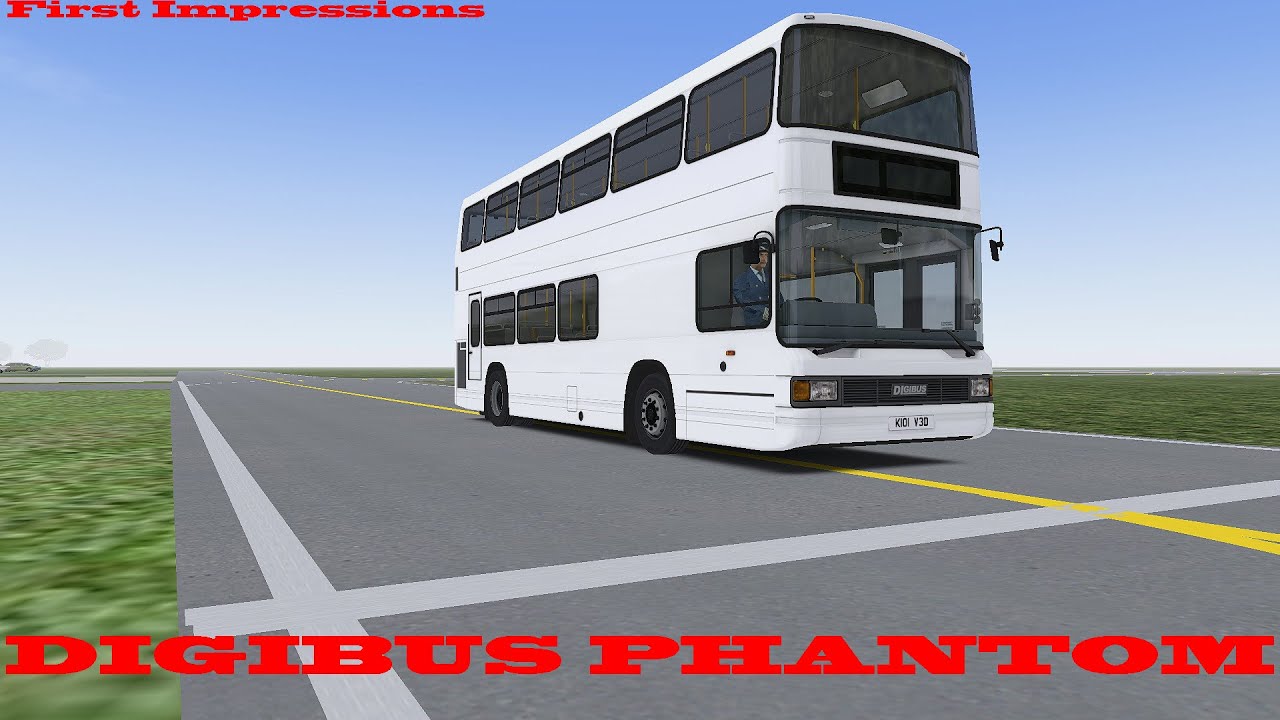 OMSI 2 FIRST IMPRESSIONS - DIGIBUS PHANTOM DLC BY V3D STUDIOS - YouTube