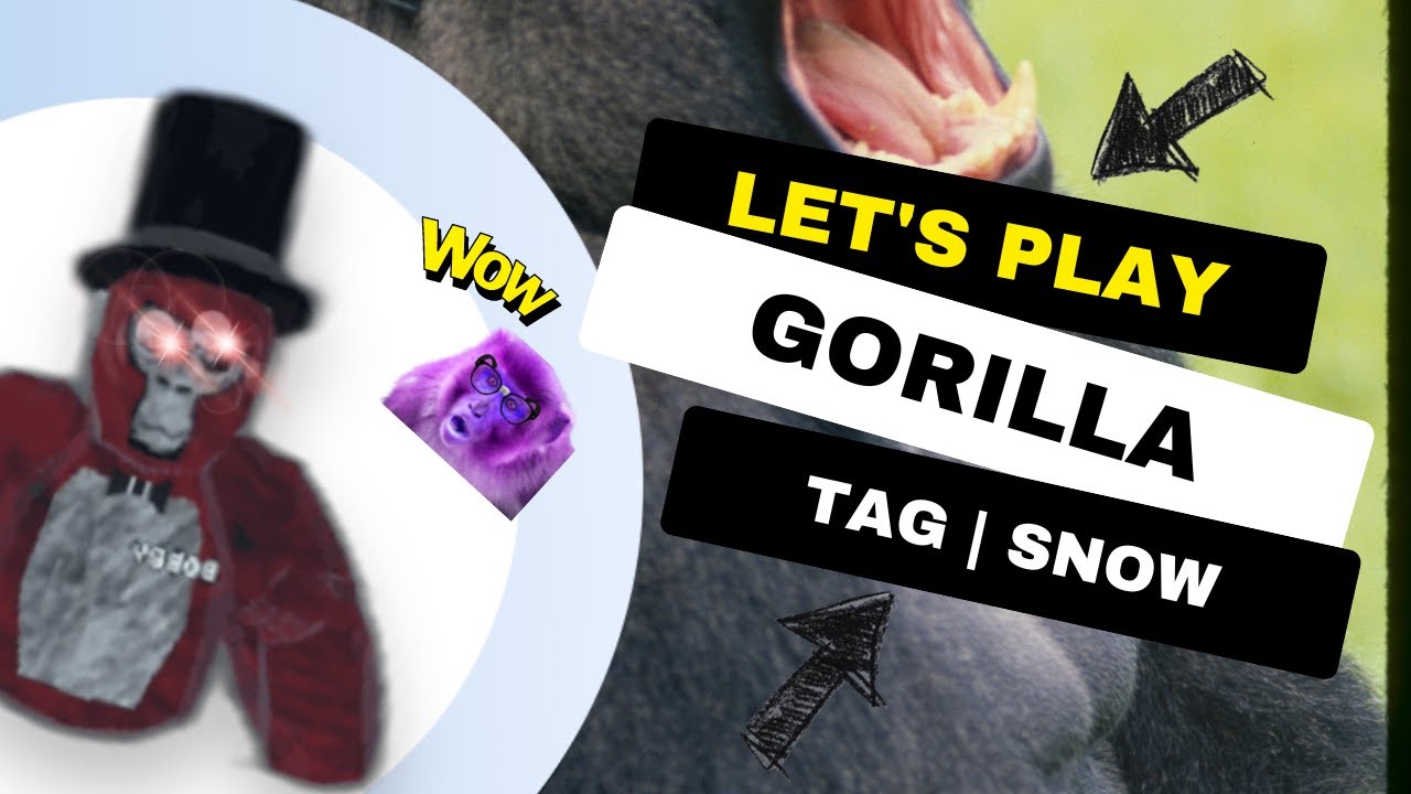 Gorilla Tag Into Snow Level and Tutorial - YouTube