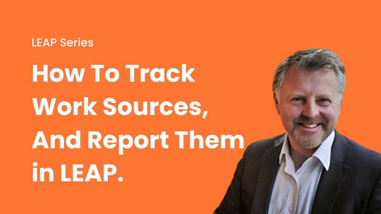 LEAP Guides: How to track work sources & report on them in LEAP - YouTube