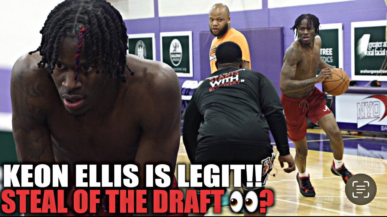 Sacramento Kings Guard Keon Ellis Putting In Work With Coach Rob (STEAL ...