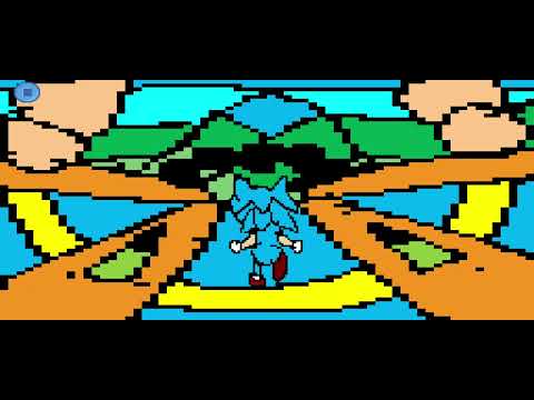 sonic 2 special stages: special stage 1 display - YouTube