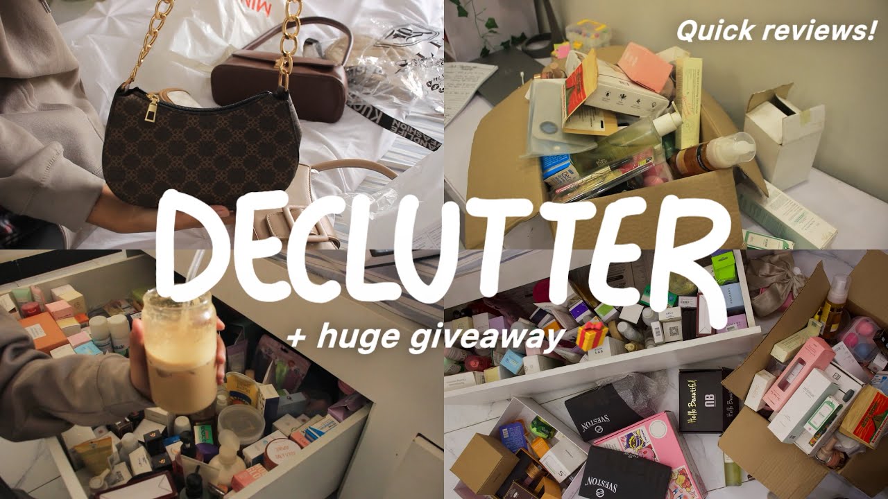 Major declutter for 2025 & Giveaway 💌 - YouTube