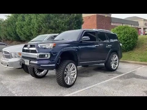 Toyota 4Runner Modificada Con Suspensión De Aire - YouTube