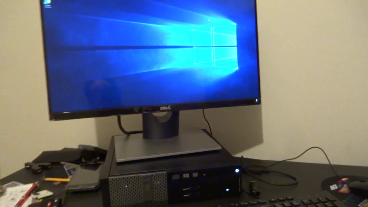 The new to me Dell Desktop - YouTube