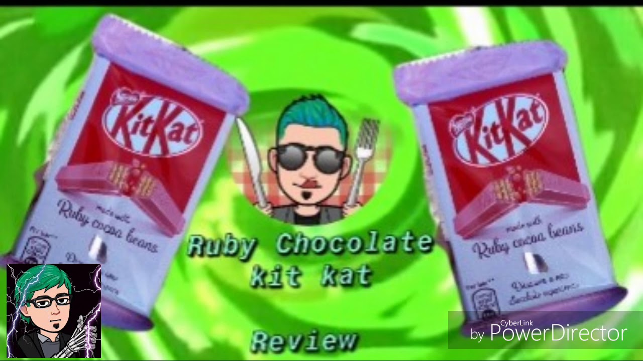 Kit kat Ruby Chocolate Review - YouTube