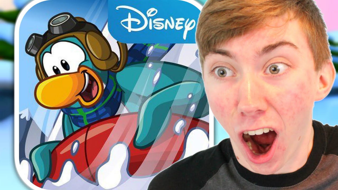 CLUB PENGUIN SLED RACER (iPhone Gameplay Video) - YouTube