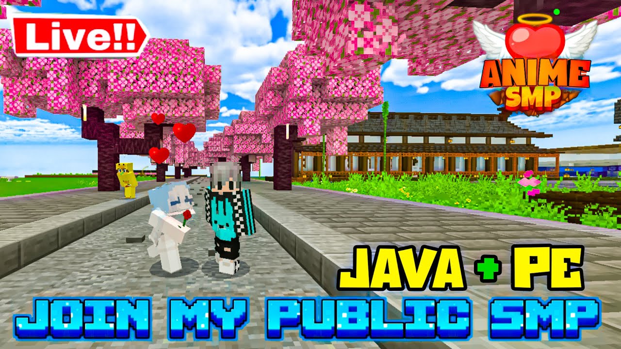 Join My 1.20 Public Smp | Minecraft Live Java + Pocket Edition | @rgs47ff - YouTube